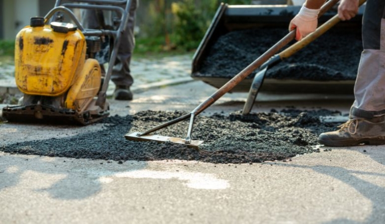 Asphalt Over Concrete Driveway - 10-Step Procedure