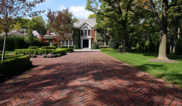 Long Driveway - 25 Creative Paving Ideas to Choose