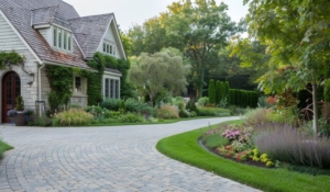 Long Driveway - 25 Creative Paving Ideas to Choose