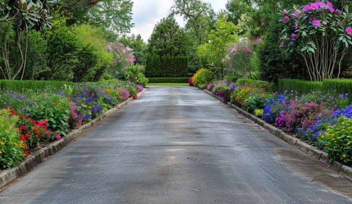 Long Driveway - 25 Creative Paving Ideas to Choose